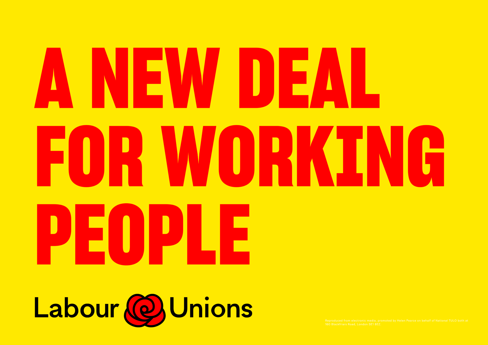 Leaflets and Posters | Labour Unions