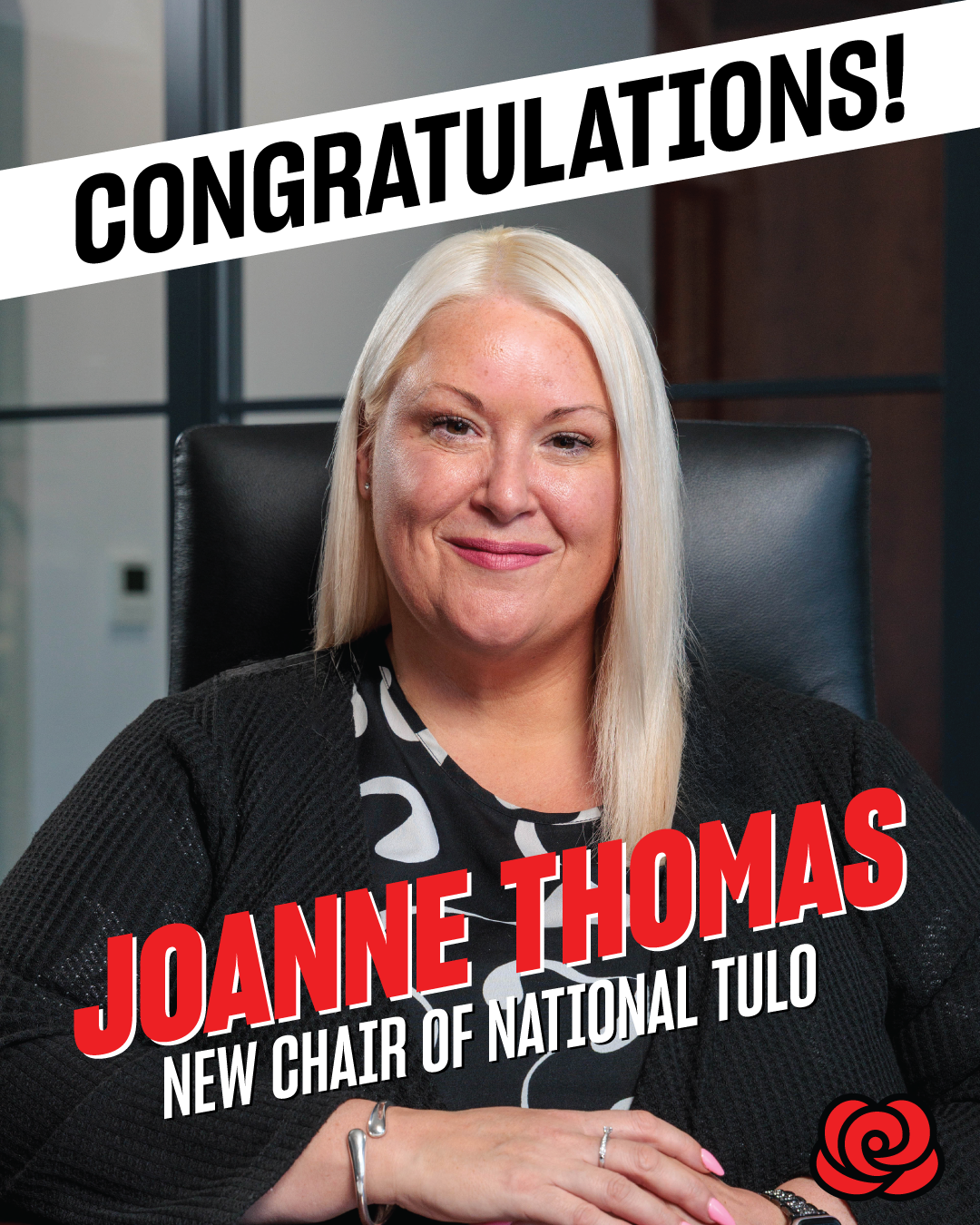 Joanne Thomas New Chair of TULO | Labour Unions